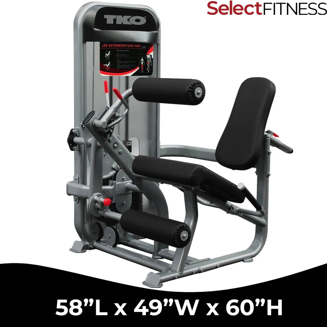 TKO Dual Leg Extension and Curl Machine | Shop Now — Select Fitness