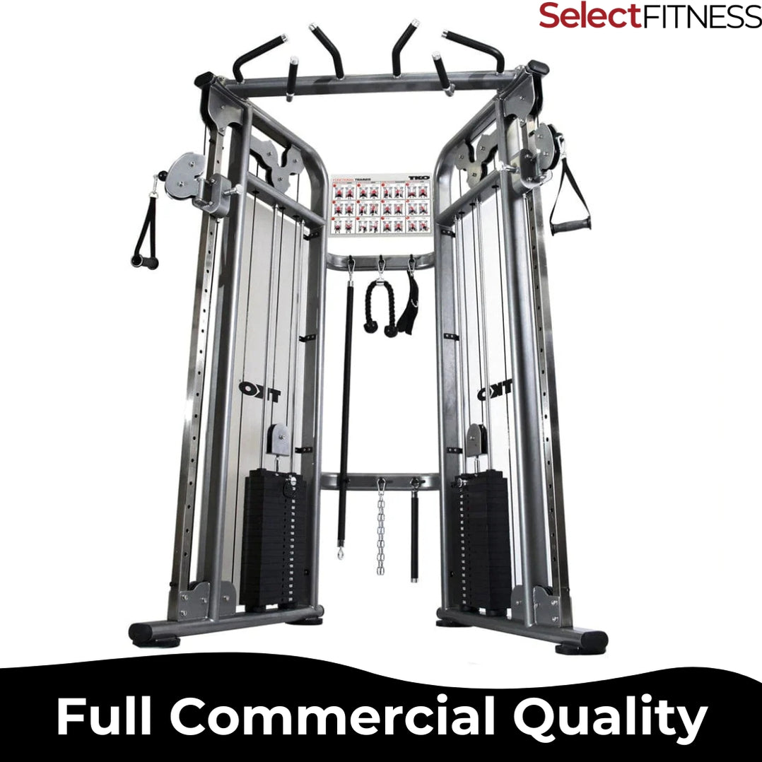 TKO 9050 Functional Trainer Dual Cable Machine — Select Fitness
