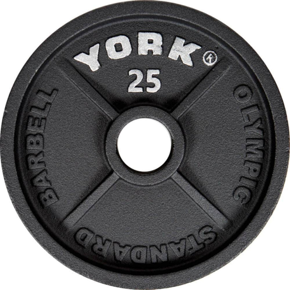 York Barbell Cast Iron Olympic Plate Sets — Select Fitness
