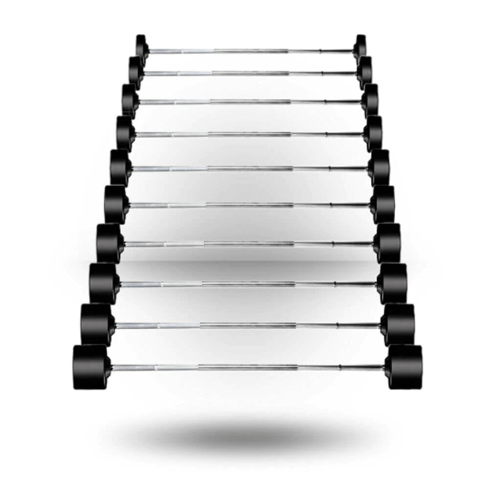 York Barbell Fixed Straight Bar Set — Select Fitness York Barbell Fixed Straight Bar Set — Select Fitness